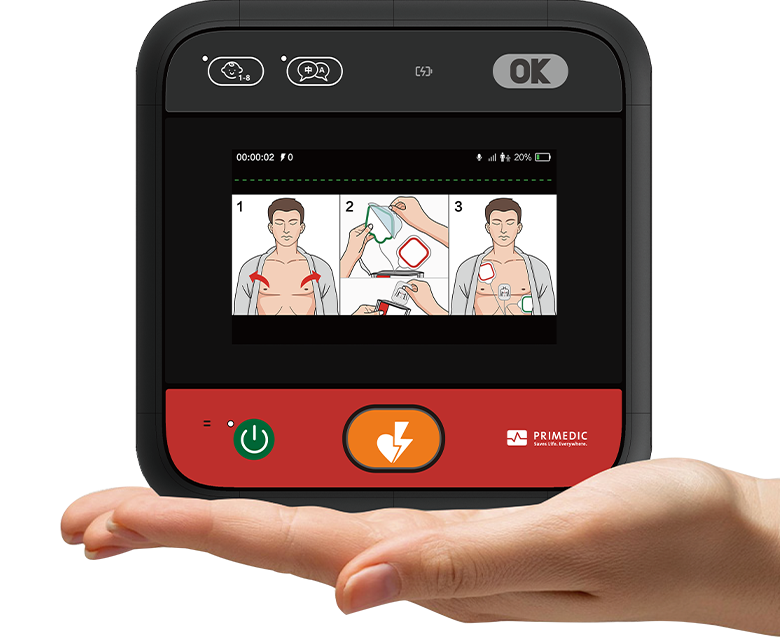 Primedic myPAD Core Defibrillator – firstaidshop.ie